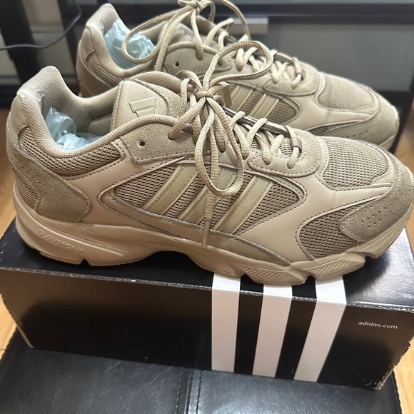 adidas | Shoes | Adidas Mens Tan Sneakers | Poshmark